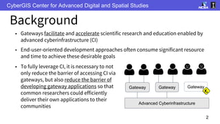 PEARC17: a CyberGIS-Jupyter framework for geospatial analytics at scale ...