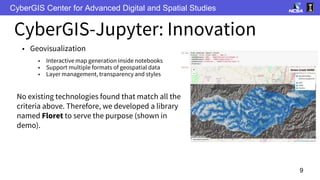 PEARC17: a CyberGIS-Jupyter framework for geospatial analytics at scale ...