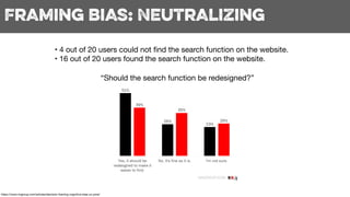 Cognitive Biases & User Experience | PPT