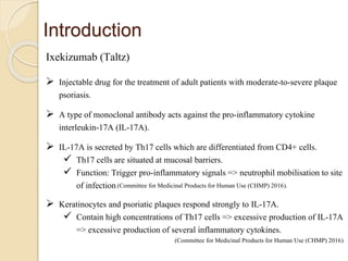 Ixekizumab (Taltz) | PPTX