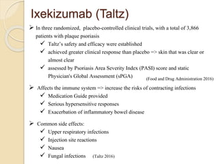 Ixekizumab (Taltz) | PPTX