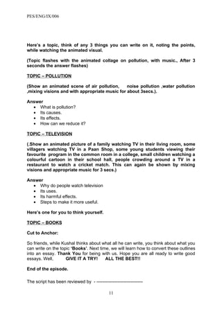 Ix english essay_writing_1 | PDF