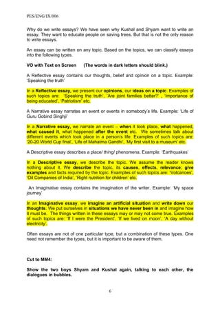 Ix english essay_writing_1 | PDF