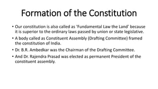 IX ICSE CIVICS OUR CONSTITUTION | PPTX