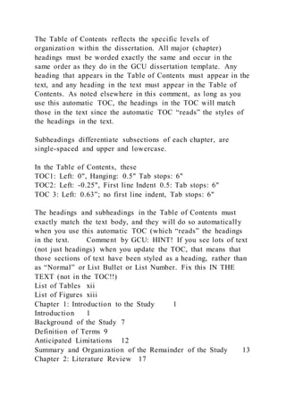 Ix instructions for using the templatecomment by gcu remove t | DOCX