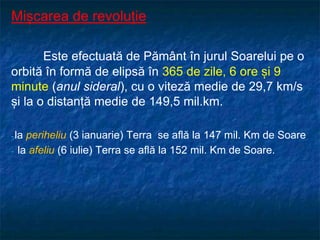 miscările pamantului | PPTX
