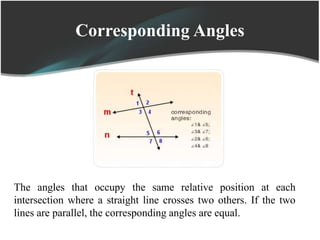 IX Lines and Angles | PPTX