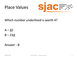 Maths Year 5: Place Values I | PPTX