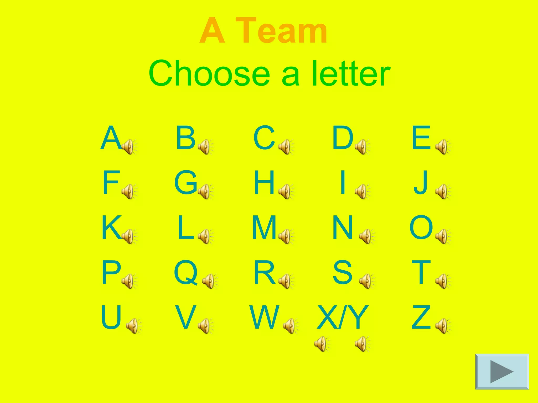 Alphabet Quiz Game - (download to play game) | PPT