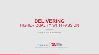 iXora Solution Ltd. Presentation | PDF