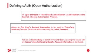 Office 365 Authentication Process (oAuth Service Integration) - iXora Tech Seminar | PPTX ...