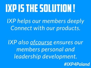 IXP Guide for summer peak | PPT