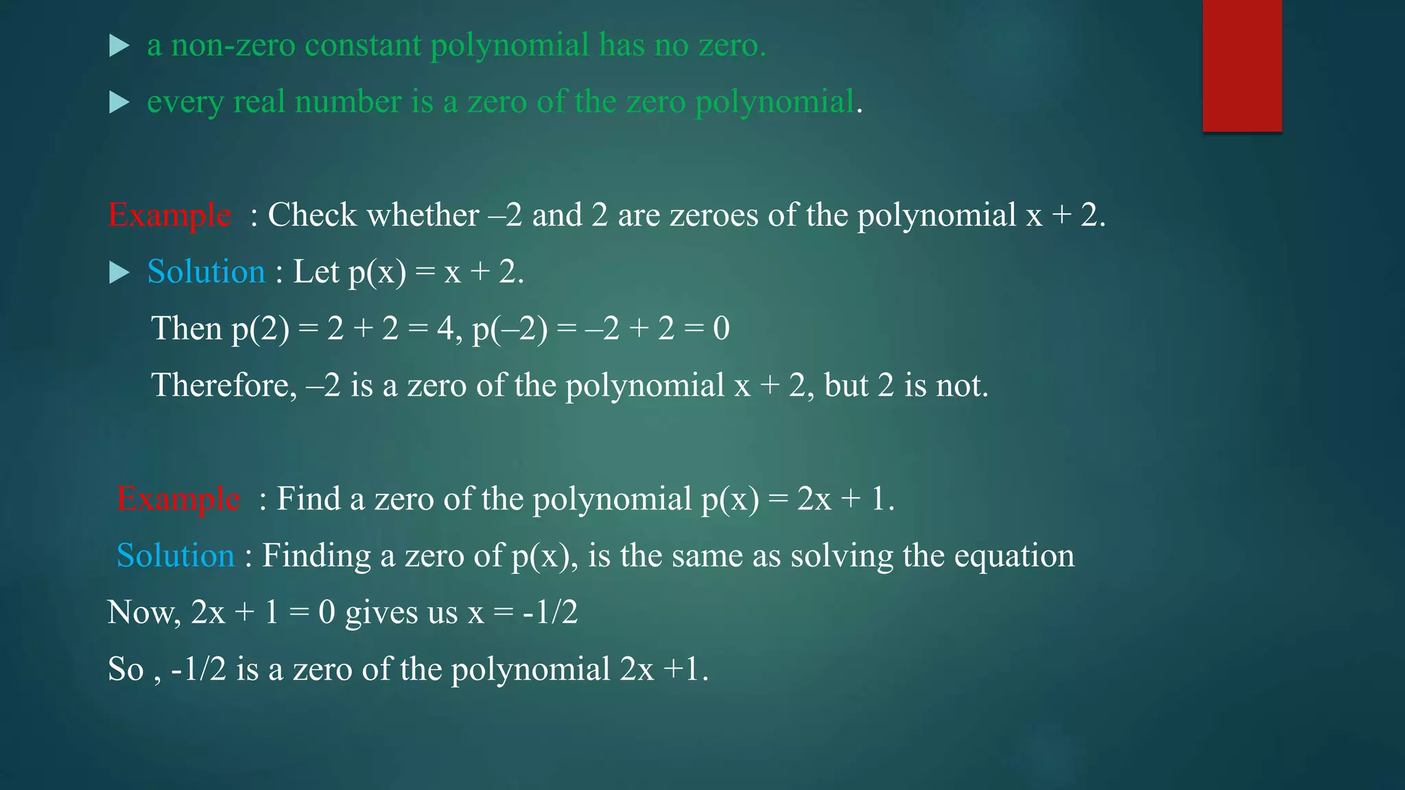 NCERT Class 9 Maths Polynomials | PPTX