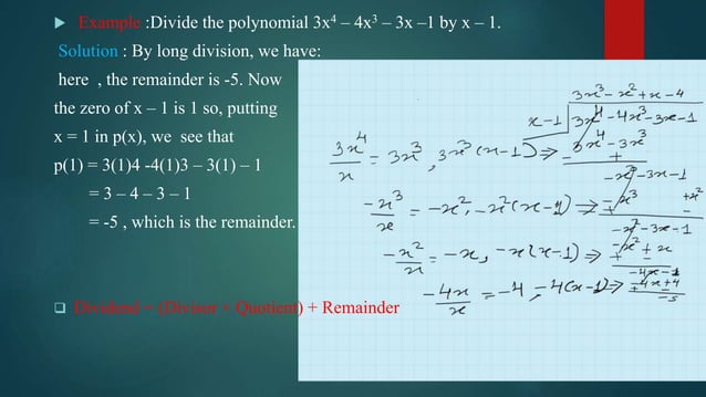 NCERT Class 9 Maths Polynomials | PPTX