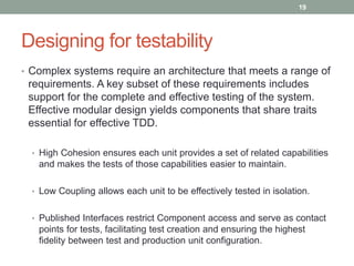 Test driven development | PPTX
