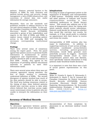 EHRs, PHR | PDF