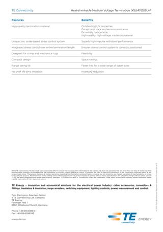 raychem saudi arabia - terminations | PDF