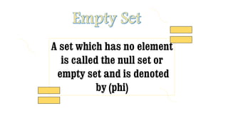 INTRODUCTION TO SETS | PPT
