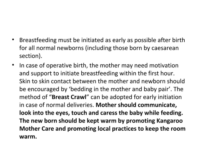 IYCF | PPT | Pregnancy | Reproductive Health