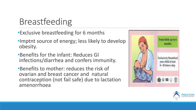 The 1000-day window of opportunity: Optimal infant and young child feeding (IYCF) practices ...