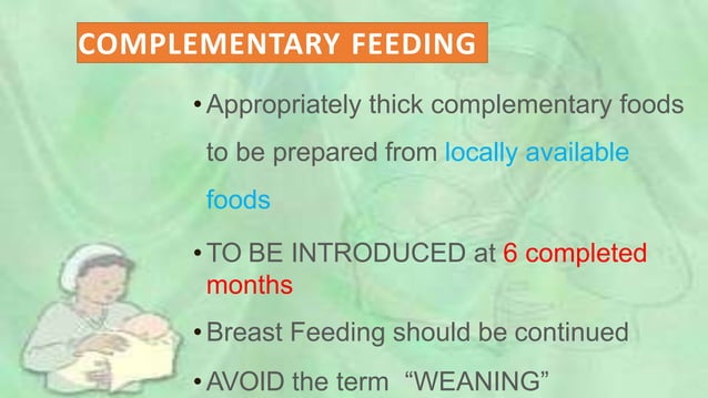 INFANT AND YOUNG CHILD FEEDING ppt | PPTX | Children\'s Health ...