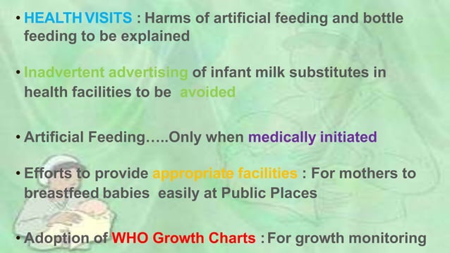 INFANT AND YOUNG CHILD FEEDING ppt | PPTX | Children\'s Health ...