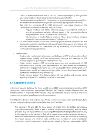 Nigeria National Social and behavior Change Strategy for infant and ...