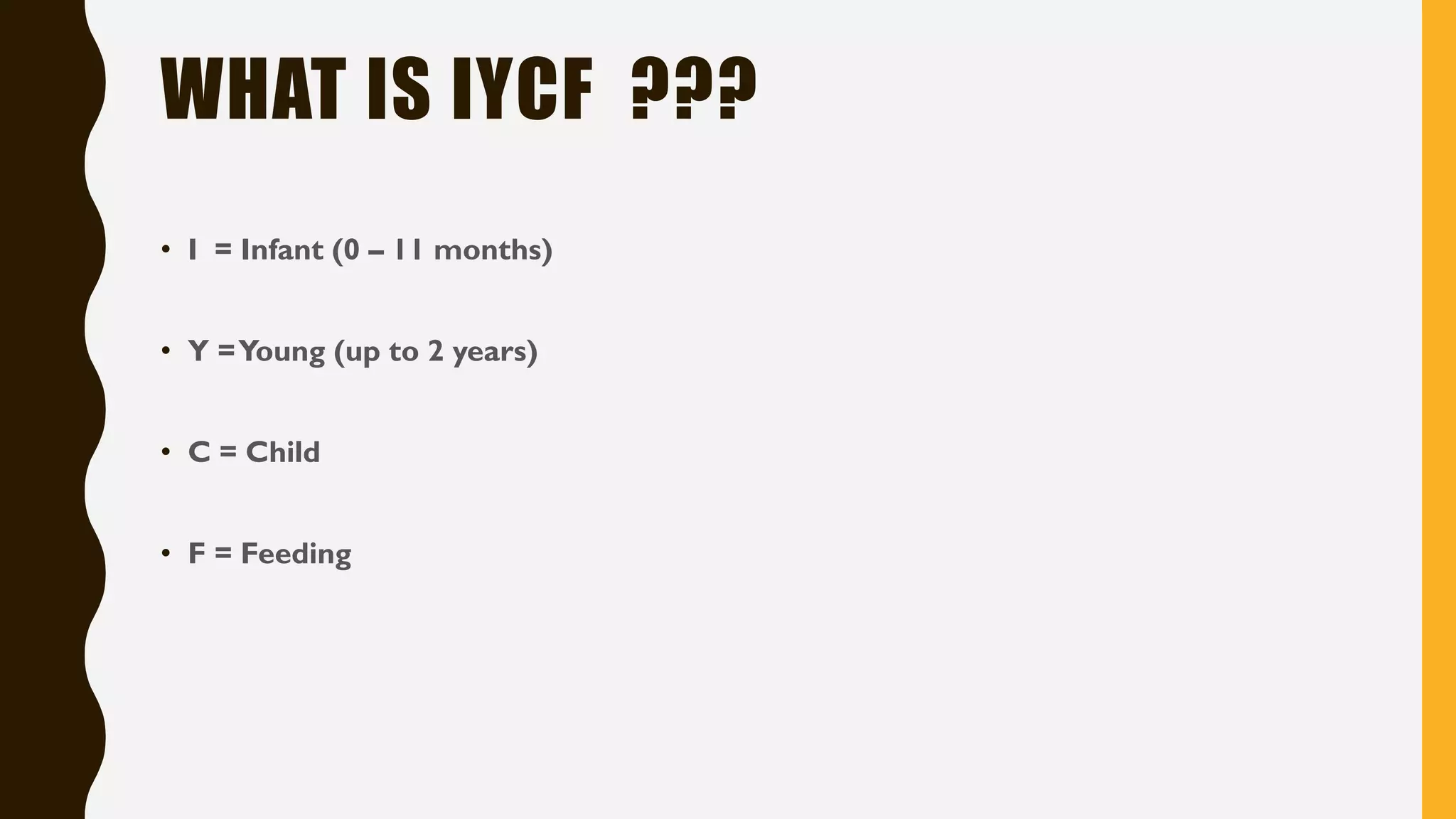 Iycf sithun ppt | PDF