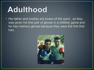 Oscar de la Hoya Biography by Alejandro | PPTX | Boxing | Sports