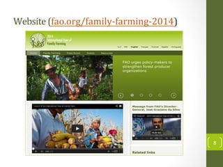 International Year of Family Farming 2014 | PDF