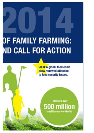 IFAD and International Year of Family Farming (IYFF) | PDF
