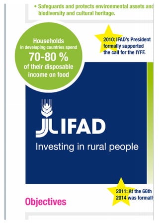 IFAD and International Year of Family Farming (IYFF) | PDF
