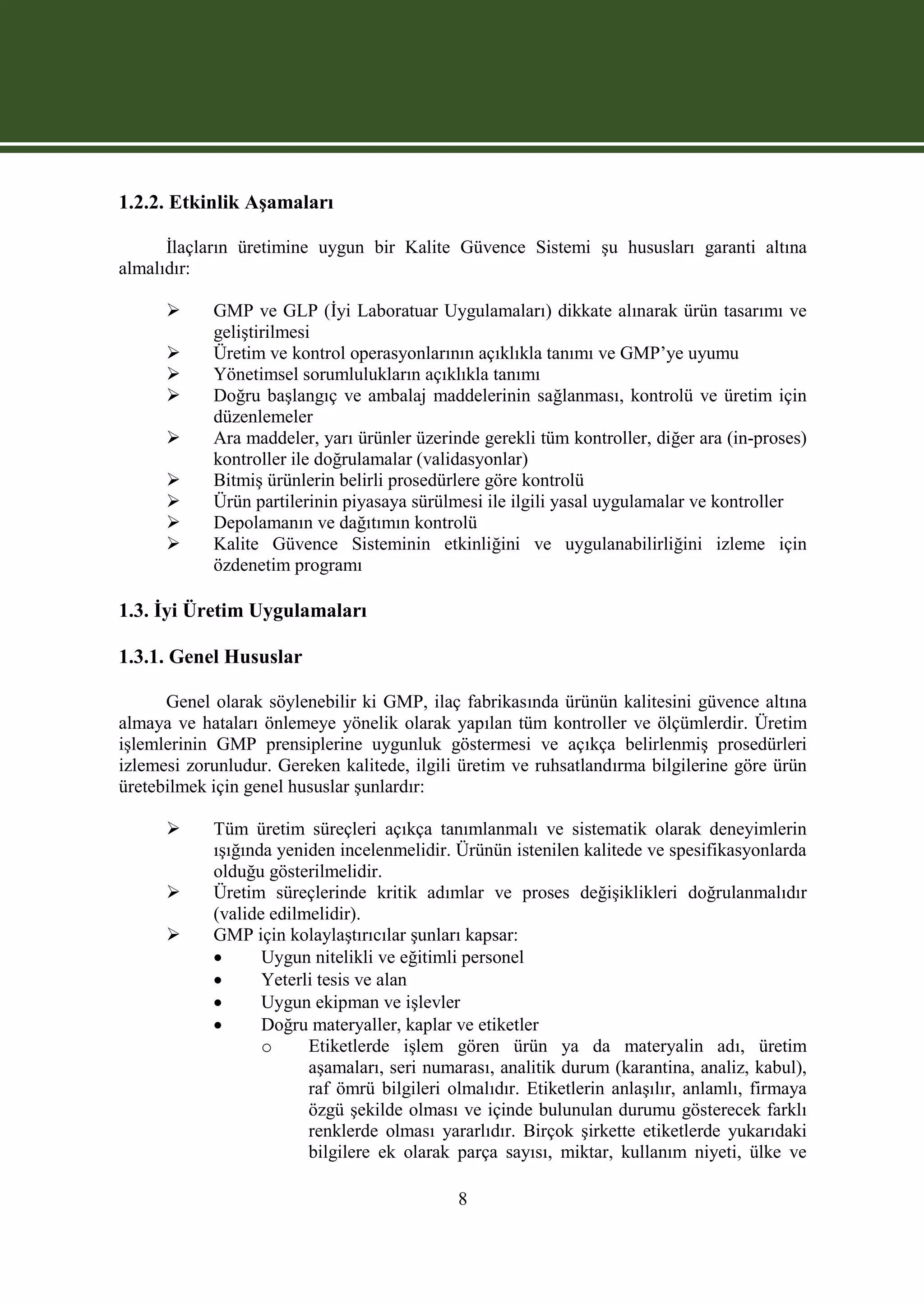 Iyi uretimuygulamalari gmp[1] | PDF