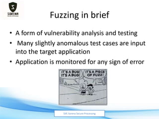 Fuzzing | PPTX