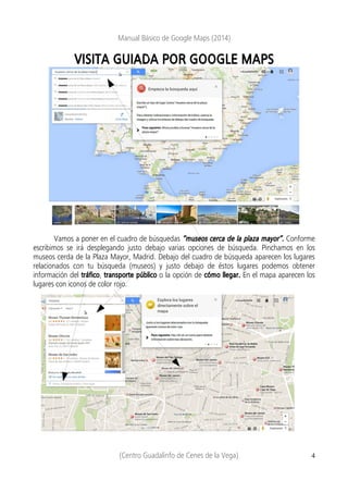 Manual sobre el Nuevo Google maps (2014) | PDF