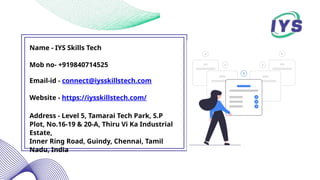 Sample Skill Profiling at IYS Skills Tech | PPT