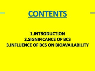 Biopharmaceutics classification system | PPTX
