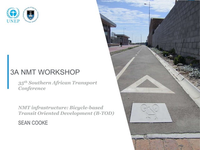 NMT infrastructure: bicycle based transit oriented development | PPT