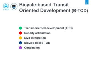 NMT infrastructure: bicycle based transit oriented development | PPT