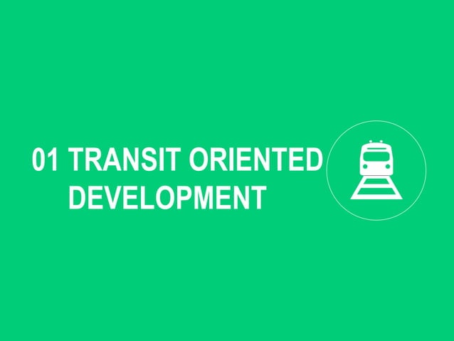 NMT infrastructure: bicycle based transit oriented development | PPT