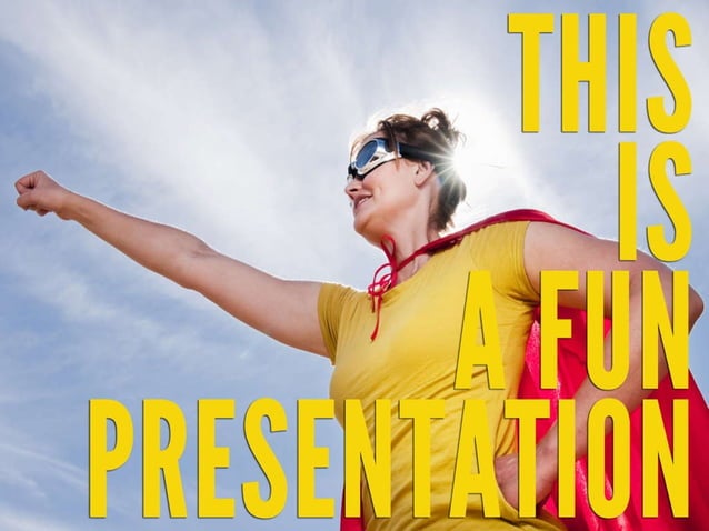 THIS IS NOT A BORING PRESENTATION | PPT