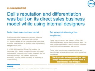 A Design Strategy for Dell | PPT
