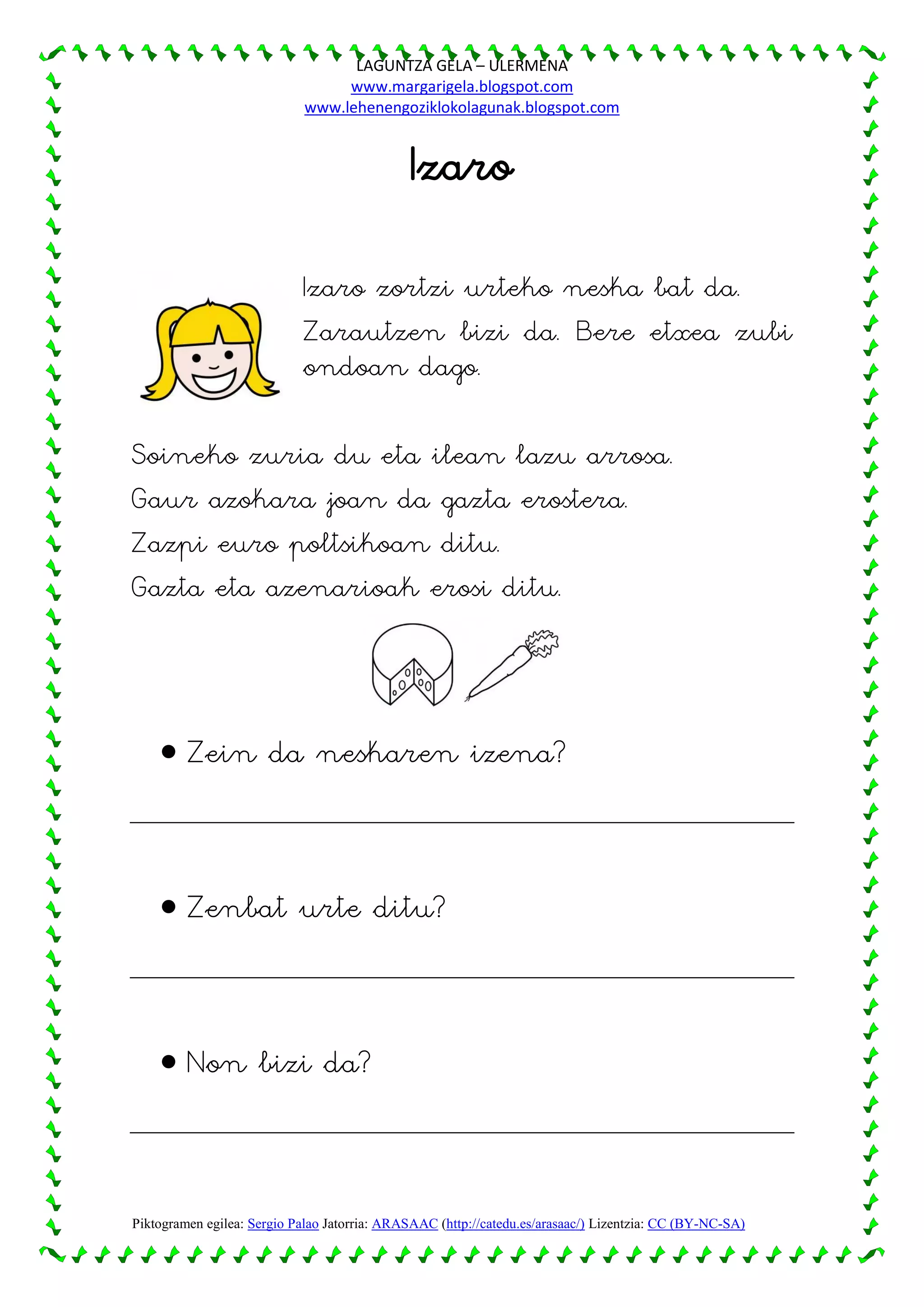 Izaro ulermena | PDF