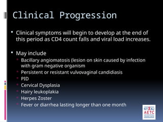 HIV and AIDS,clinical features and management.pptx