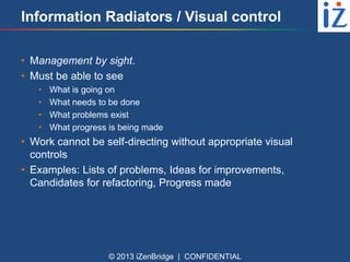 Lean , Pull System & Kanban |iZenBridge | PPT