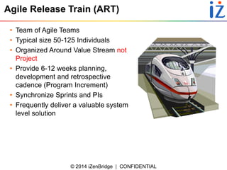 Webinar On Scaled Agile Framework (SAFe) | iZenBridge | PDF