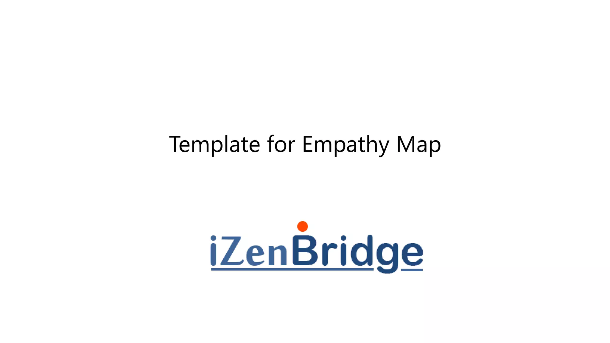 Empathy Map Template | PPTX