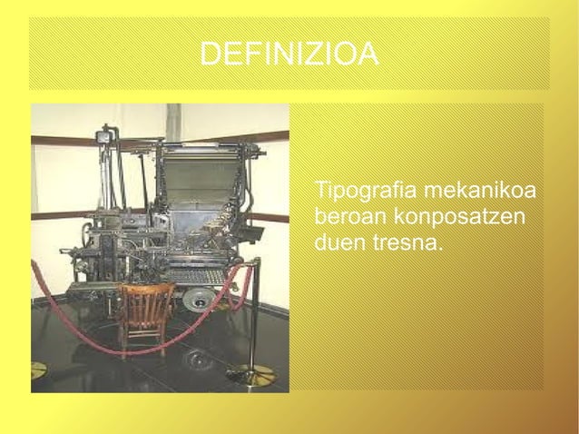 Linotipia | ODP
