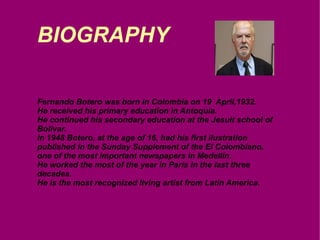 Fernando Botero | ODP