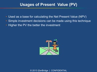 iZenBridge's PMP® Math Series: Project Selection : PV , NPV, IRR, BCR ...